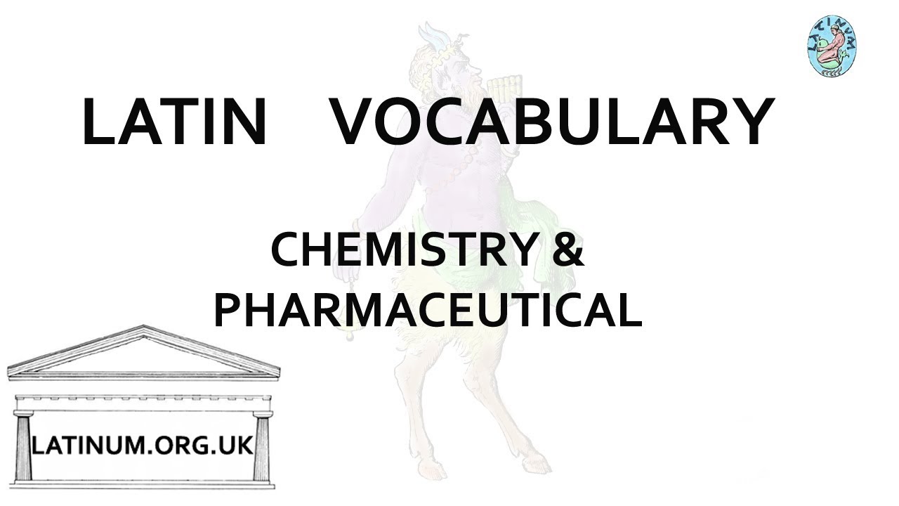 Potassae Sulphas - Latin Vocabulary - Chemistry and Pharmaceutical ...