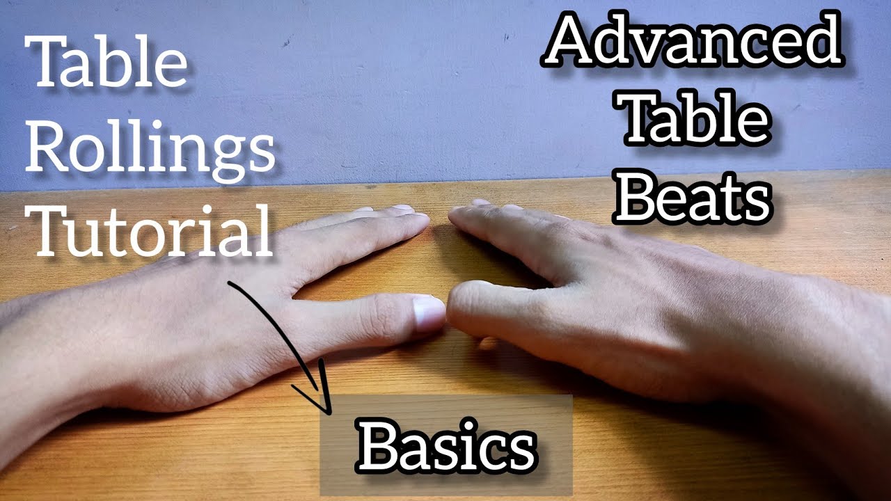Table rollings🔥basics tutorial |Learn table advanced beats easily - YouTube