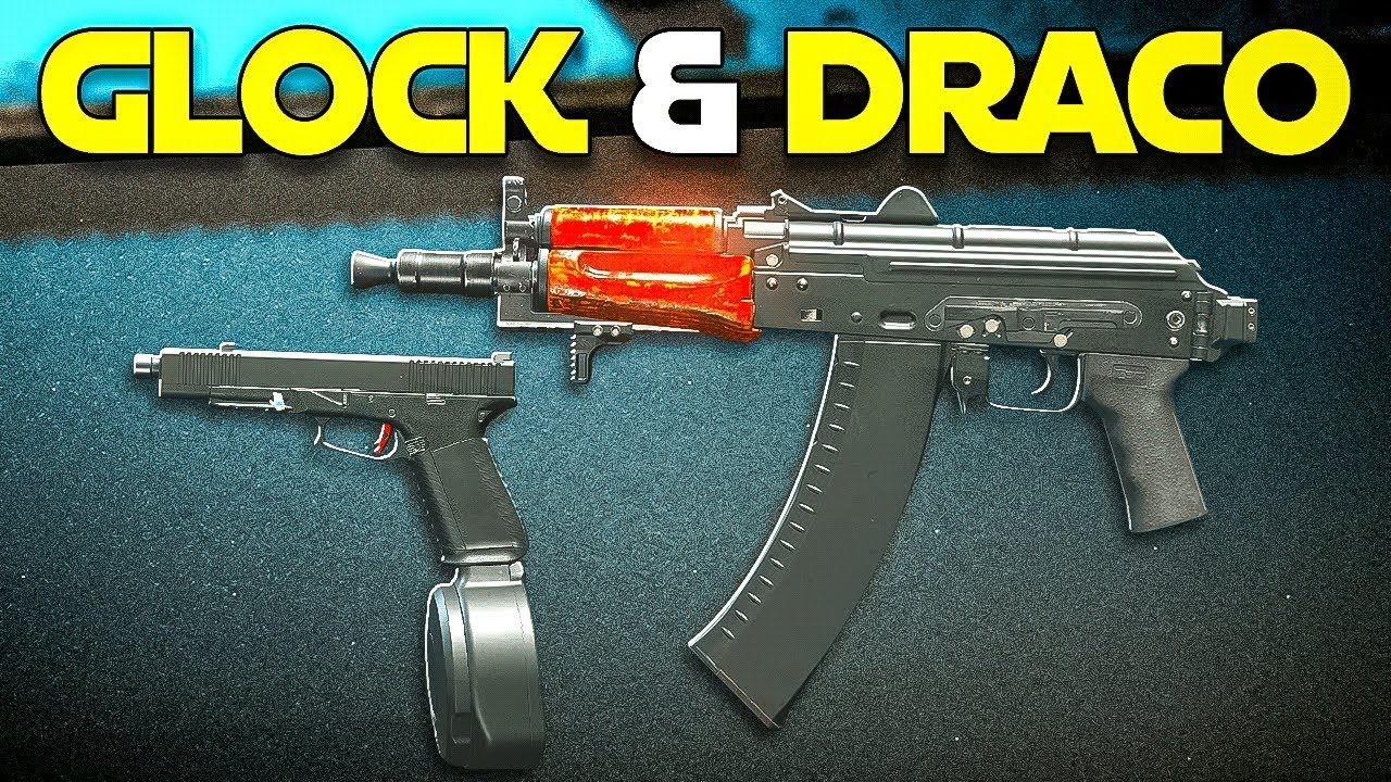 MY NEW GLOCK SWITCH & DRACO LOADOUT IS INSANE IN WARZONE😈 - YouTube