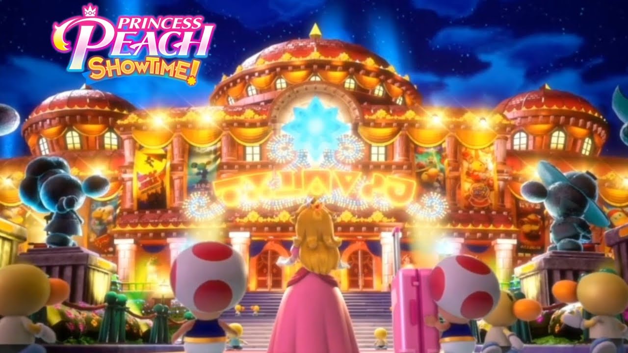 Princess Peach Showtime! Mysterious Sword fighter - YouTube