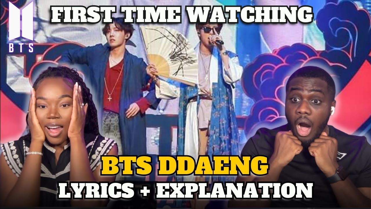 K-POP NEWBIES FIRST TIME WATCHING BTS (방탄소년단) DDAENG LYRICS ...