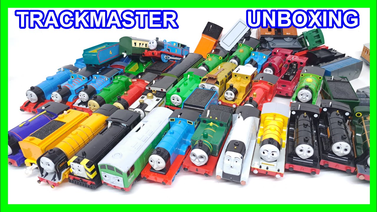 Trackmaster Mega Unboxing Thomas Trains for Parts Fix Repair - YouTube