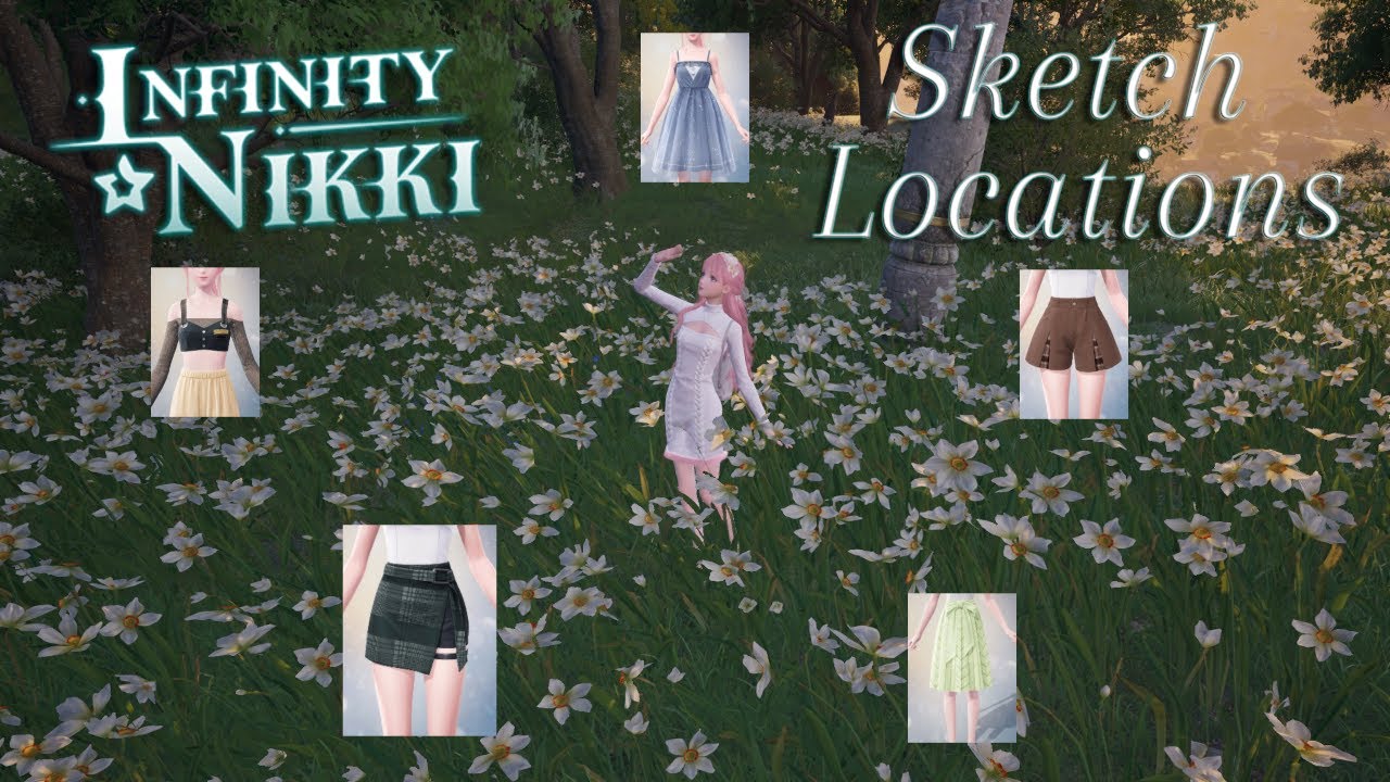 More Sketch Locations [ Infinity Nikki ] - YouTube