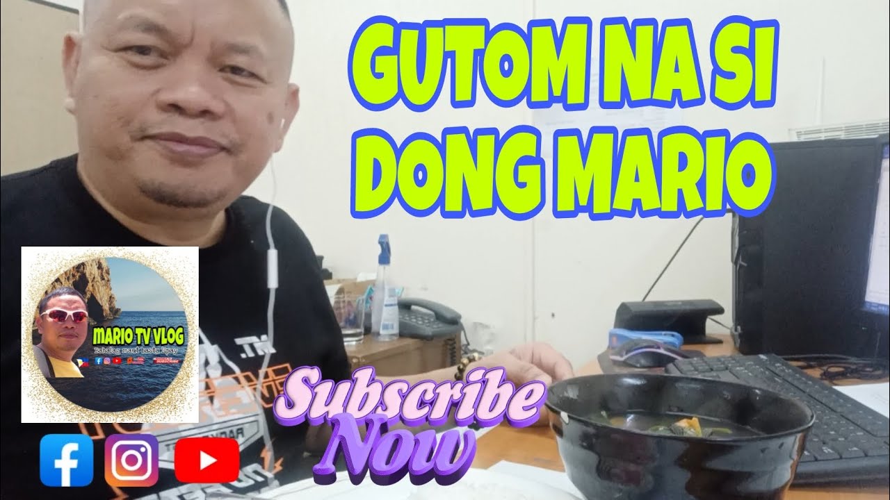 GUTOM NA SI DONG MARIO/MUKBANG NG TINULANG ISDA DORADO #food #mukbang # ...