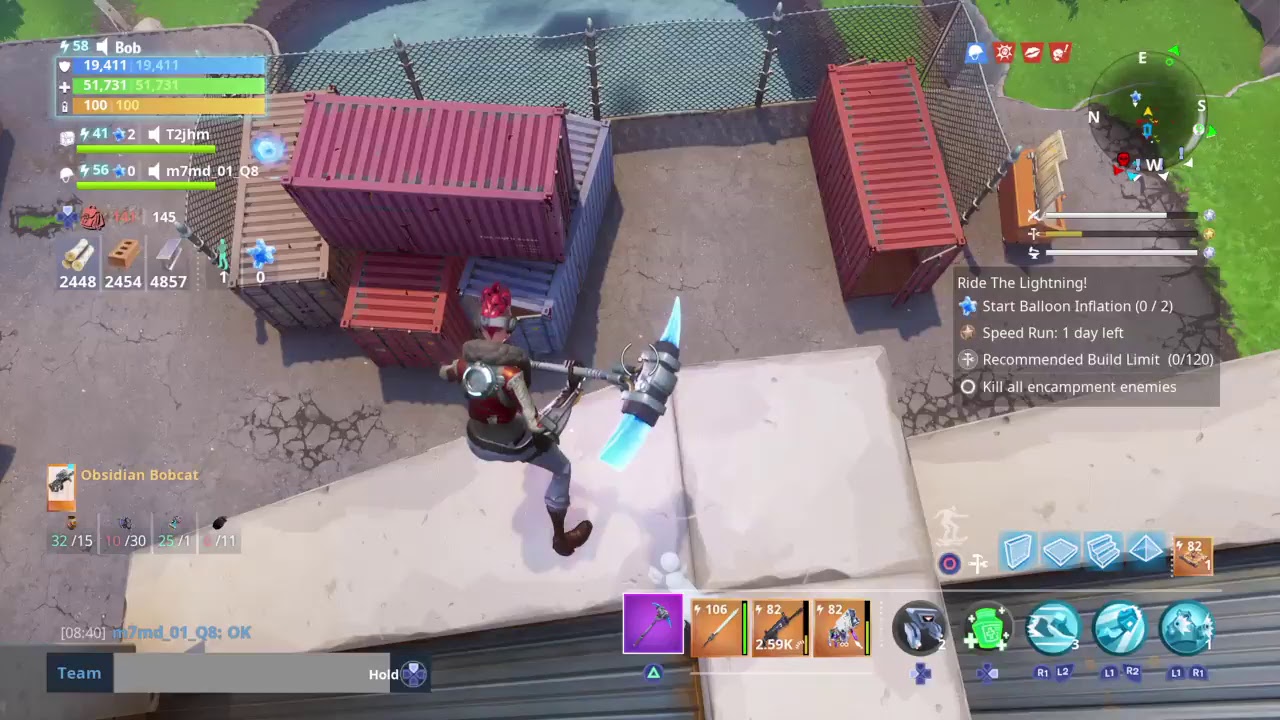 Good console player best sniper/gifting hype/stw - YouTube