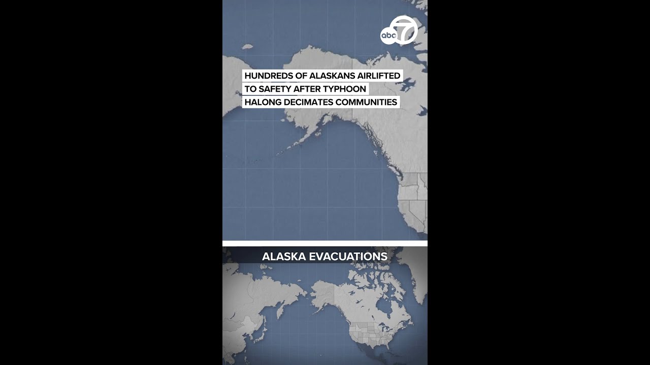 Hundreds of Alaskans airlifted to safety after Typhoon Halong decimates ...