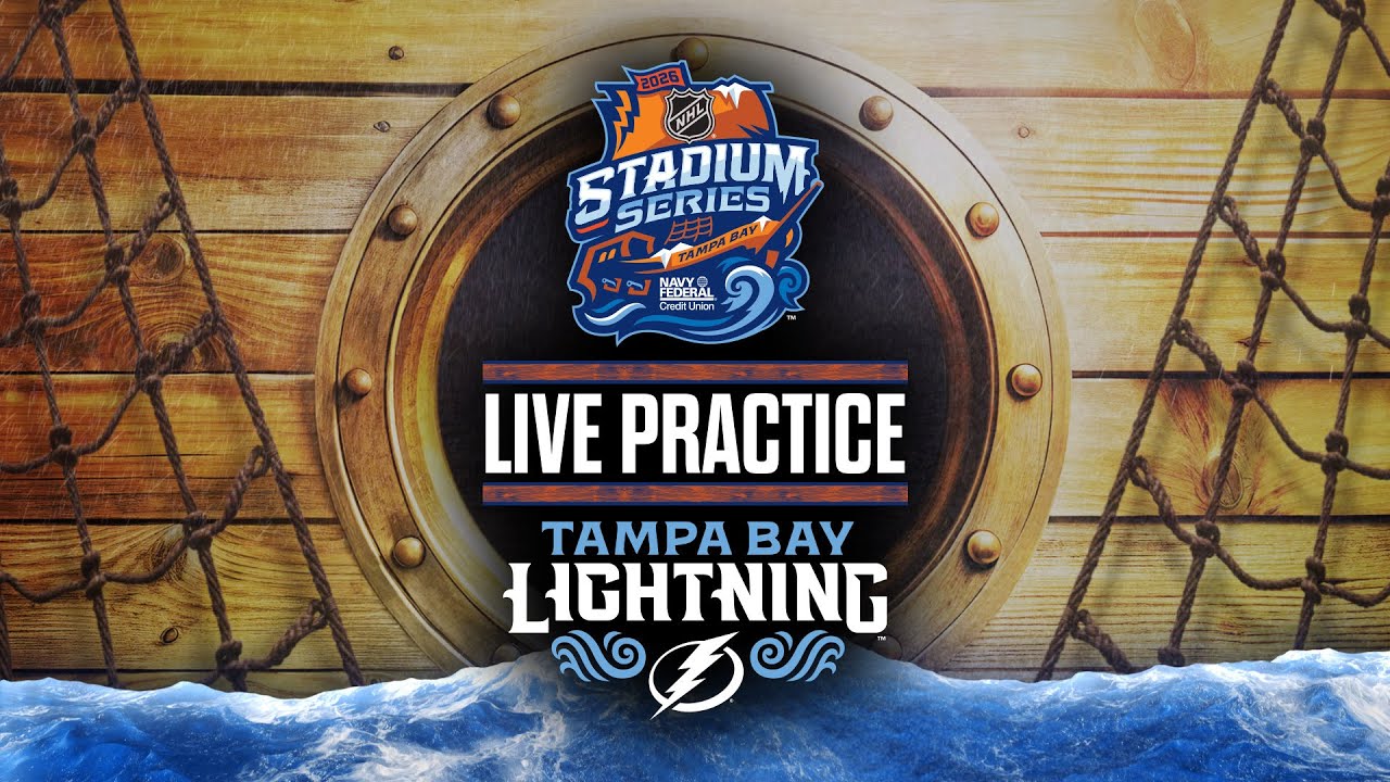 Tampa Bay Lightning Live Practice from Raymond James Stadium - YouTube