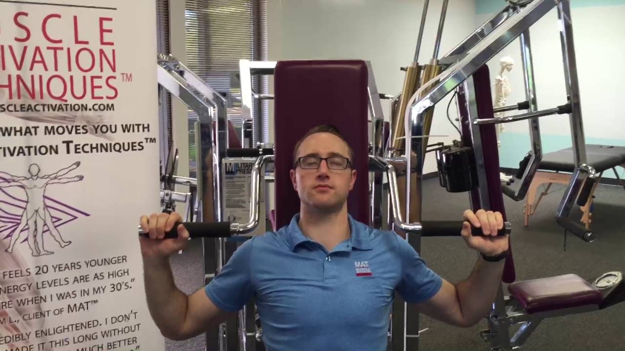 Exercise Tip: Keiser Overhead Press or Military Press - YouTube