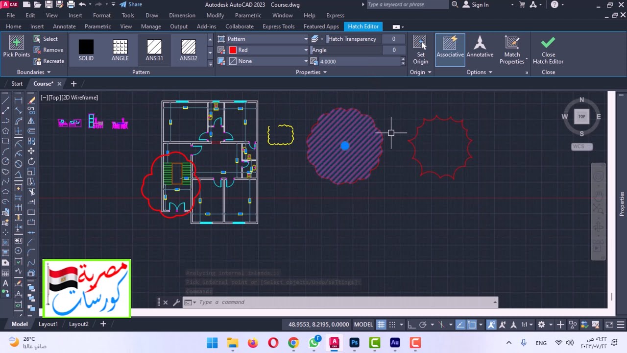 كيفية استخدام أمر Revcloud لرسم سحب المراجعة فى اوتوكاد - YouTube