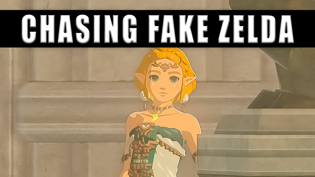 The Legend of Zelda Tears of the Kingdom follow fake Zelda, Hyrule ...