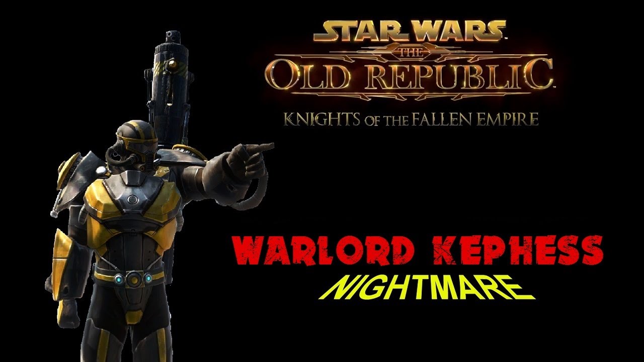 SWTOR 4.0 - Explosive Conflict - Warlord Kephess (16 Player Nightmare ...