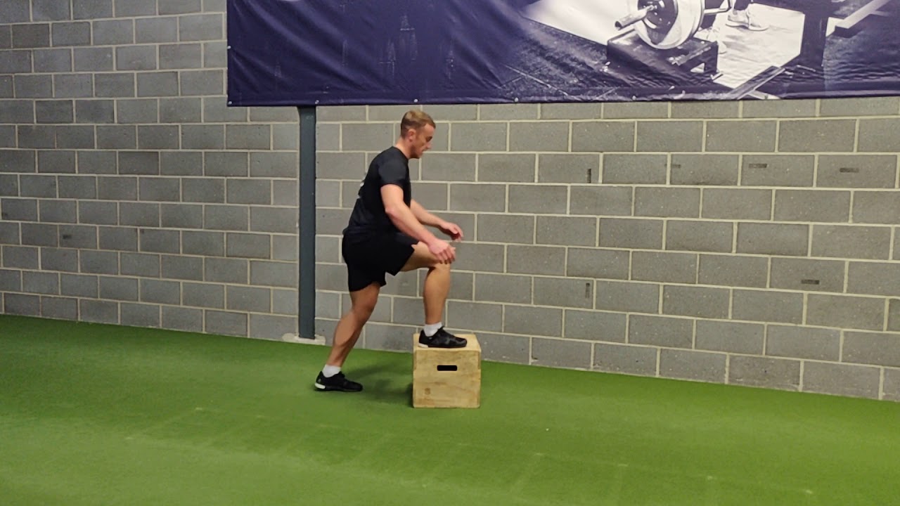 SC Vital Fitness - Box Jump Step Down - YouTube