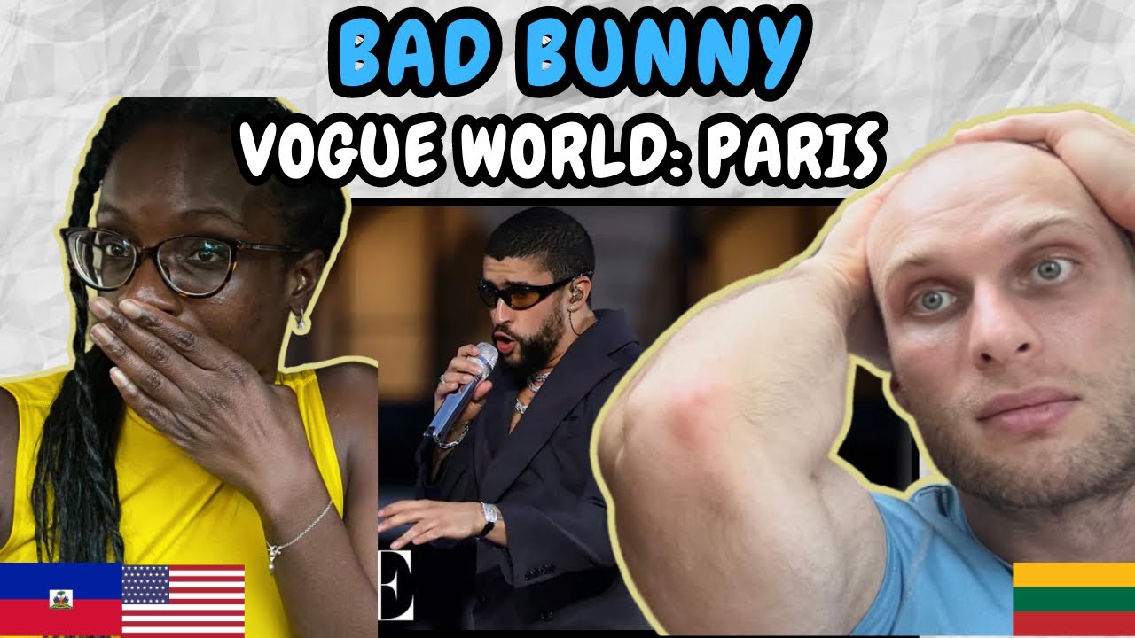 REACTION TO Bad Bunny - Tití Me Preguntó, Monaco & VOU 787 (Live at ...