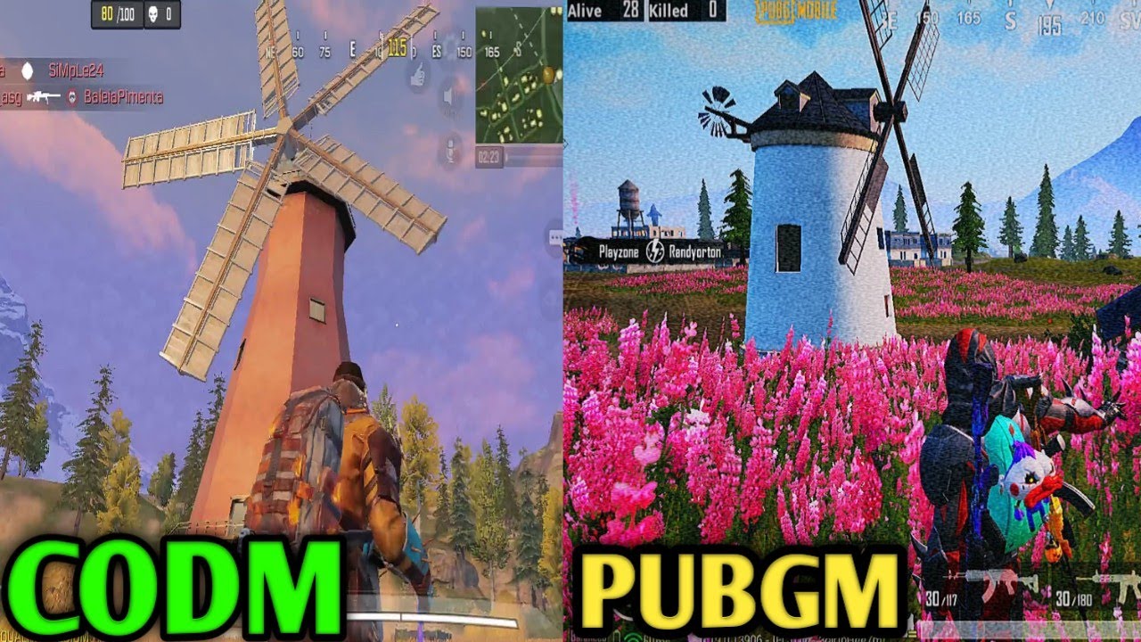 Pubg vs codm |A comparison of pubg's new map "livik" vs codm map ...