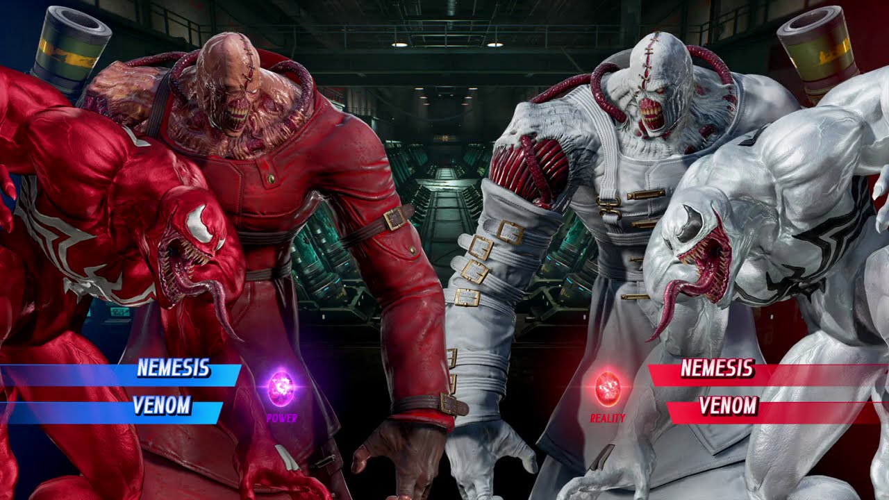 Venom and Nemesis vs Venom and Nemesis - MARVEL VS. CAPCOM: INFINITE ...