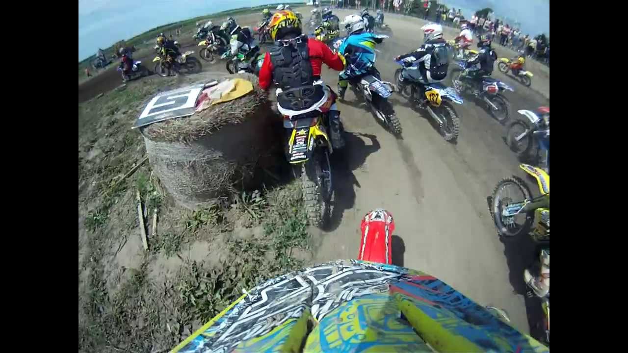 TVR junior C motocross race enjoy GoPro - YouTube