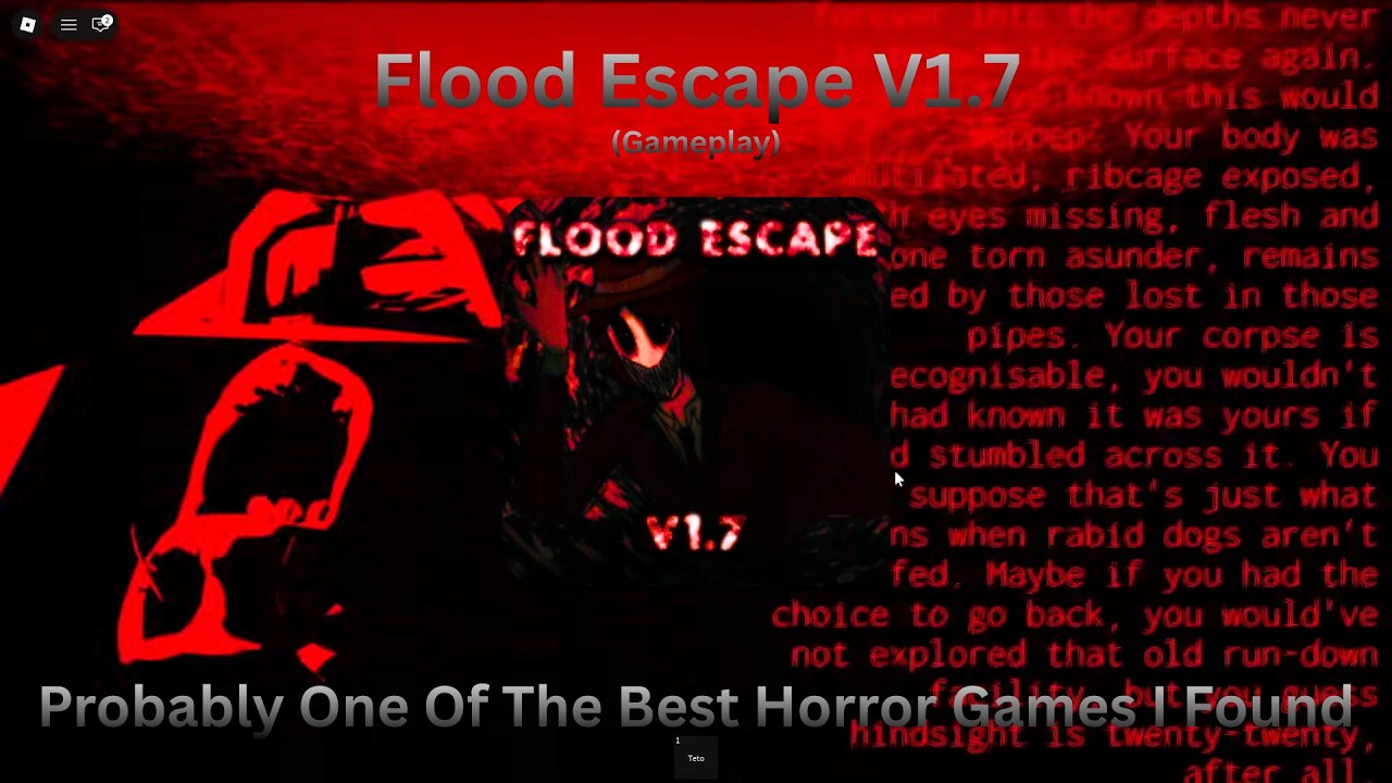 Probably One Of The Best Horror Games I Found | Flood Escape V1.7 ...