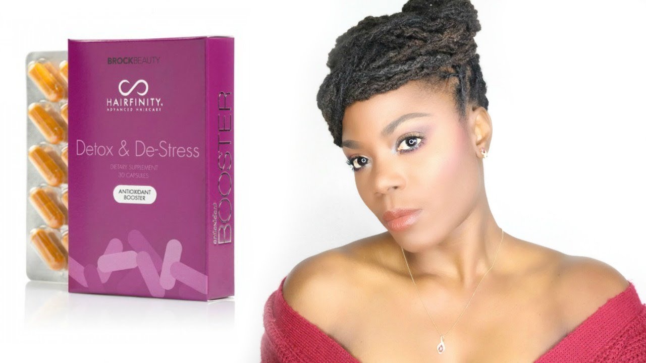 Instant Hair Growth?!! Hairfinity Detox De-stress Booster/Jungle Barbie ...