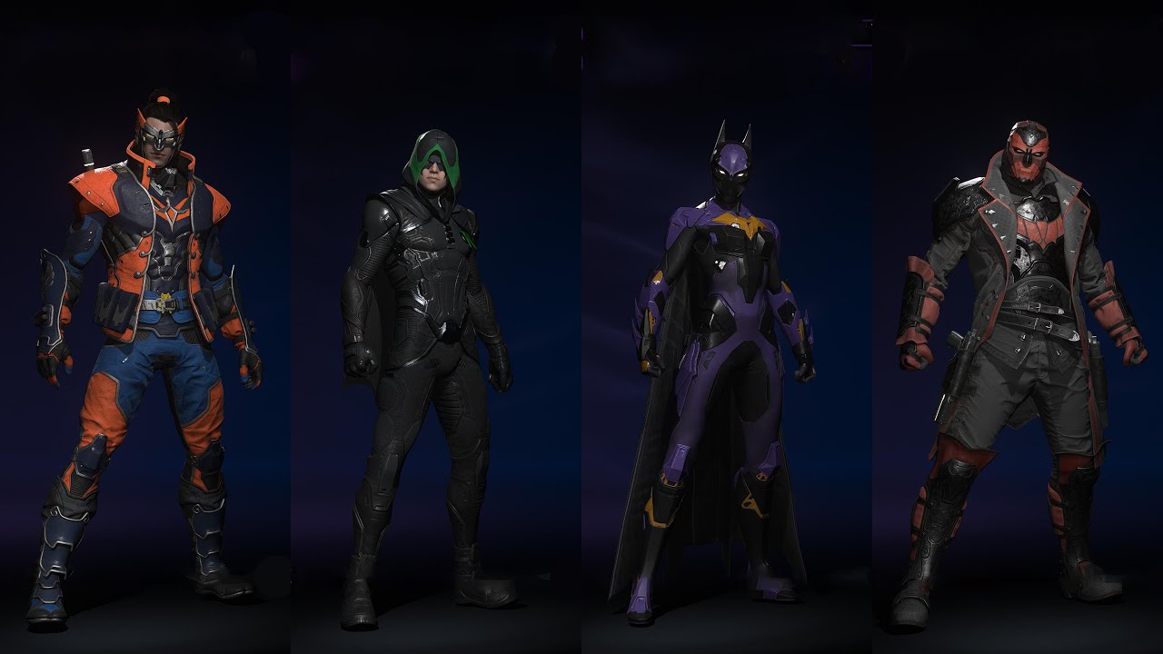 How to Unlock New Suit Skins & Transmog Styles in Gotham Knights - YouTube