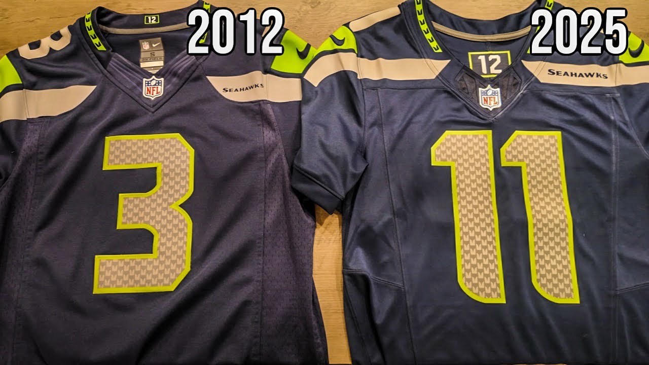 Old Nike NFL Limited jerseys vs New Nike NFL Limited Jerseys | Nike ...