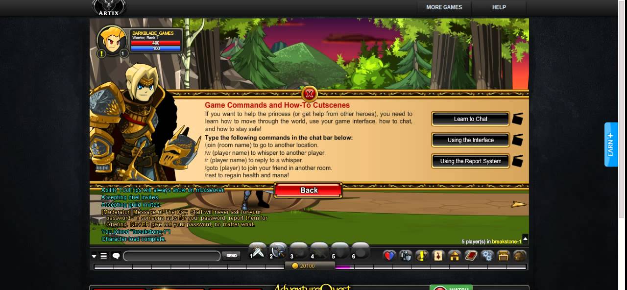 AQW full game walkthourgh EPS 1 - YouTube