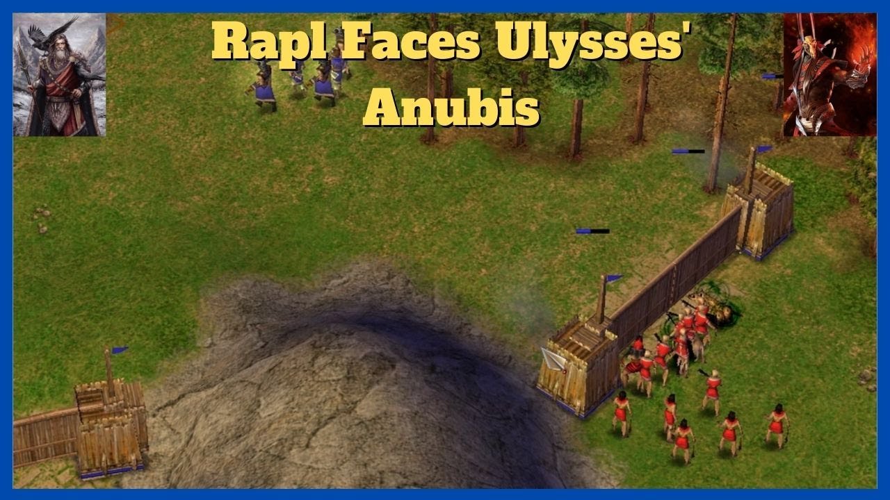 Rapl (Odin) vs Ulysses (Set) | Game 2 #aom #ageofempires - YouTube