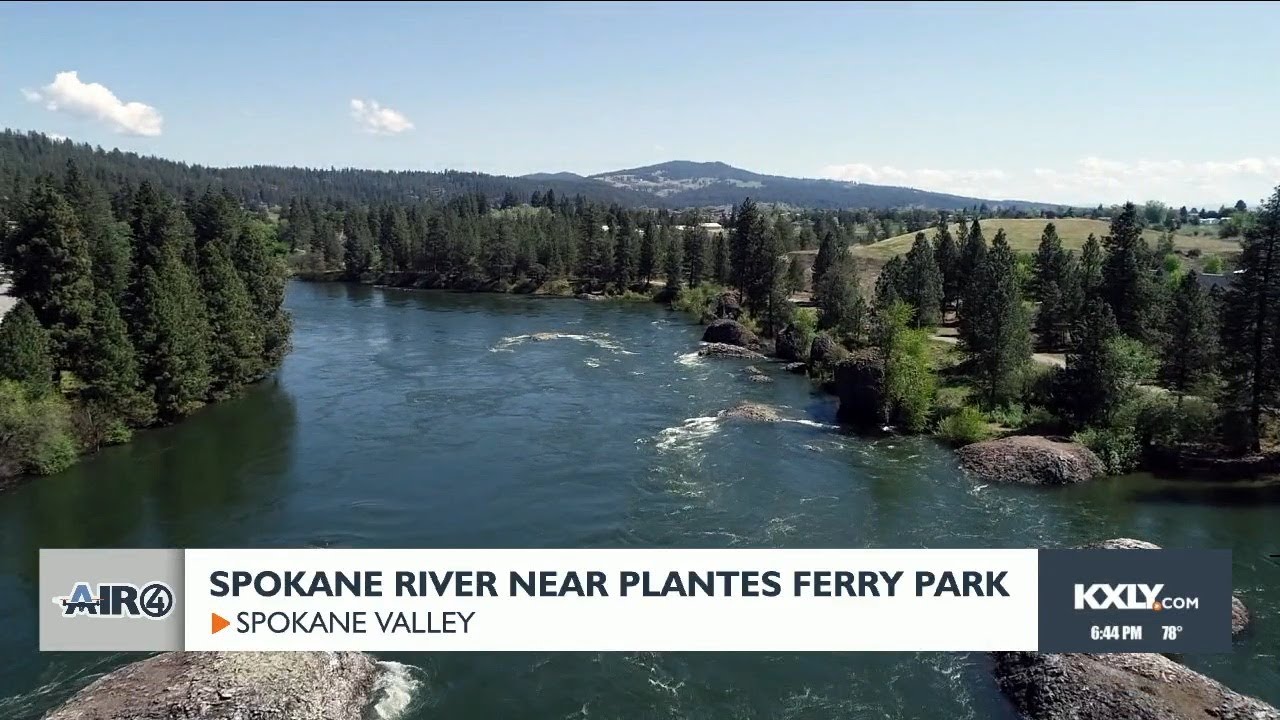 Air 4 Adventure: Riding over the Spokane River near Plantes Ferry Park ...