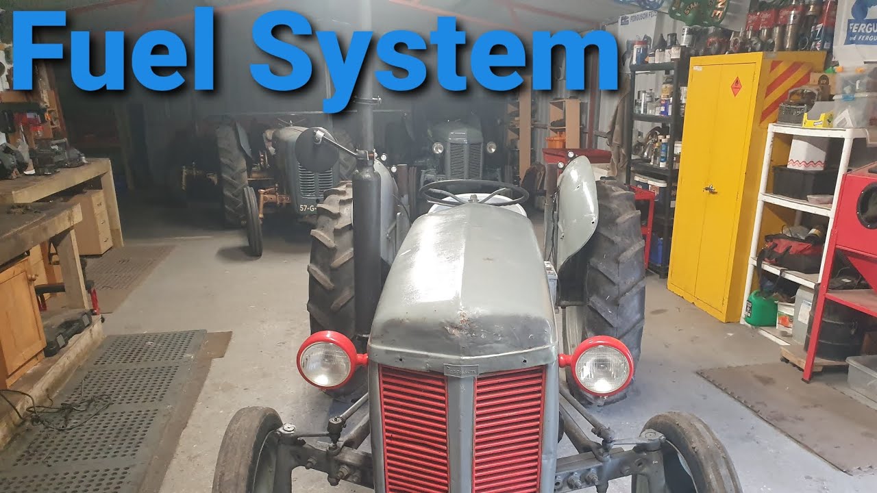 1955 Ferguson 20 TEF Part 2 - Fuel System - YouTube