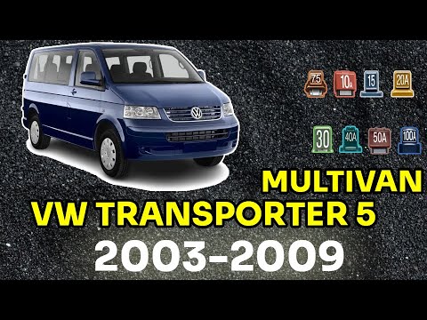 Fuse Box Location and Diagram Volkswagen Transporter/Multivan T5 2003 ...