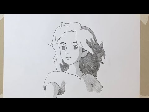 How to drew a girl ( Arrietty) Lear to draw anime step by step - YouTube
