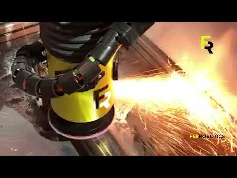 Automated weld leveling with the Active Angular Kit (AAK) by FerRobotics