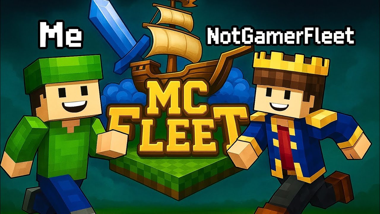 I played with @GamerFleet in McFleet Server🤯 - YouTube