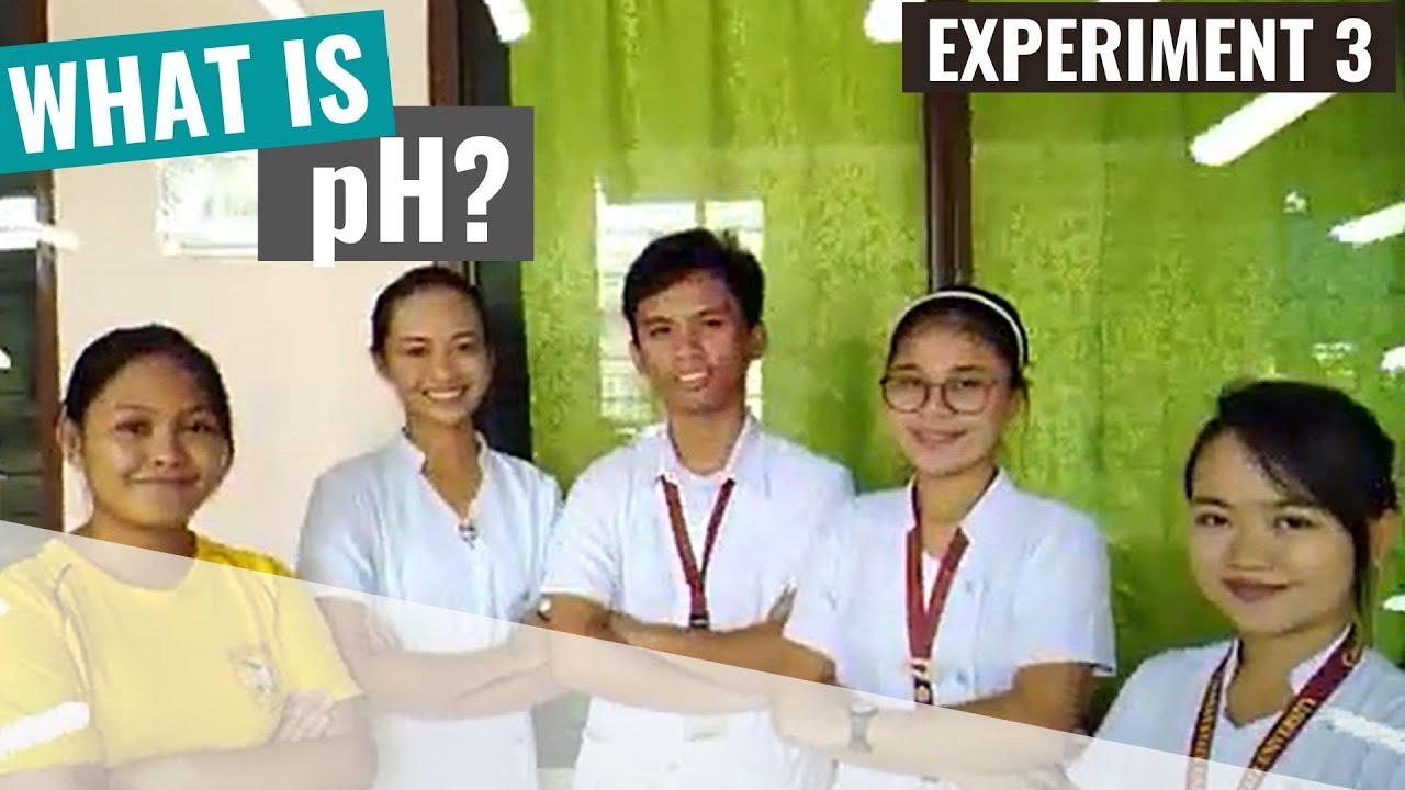 Experiment 3 (Group 9): What is pH? - YouTube