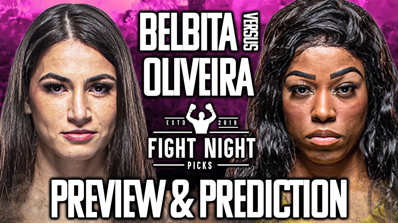 UFC 289: Diana Belbita vs. Maria Oliveira Preview & Prediction - YouTube