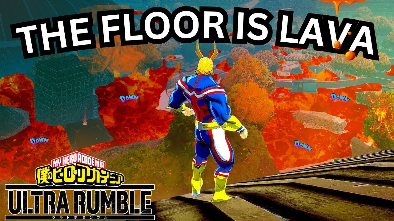 The Floor is LAVA Challenge in My Hero Ultra Rumble - YouTube