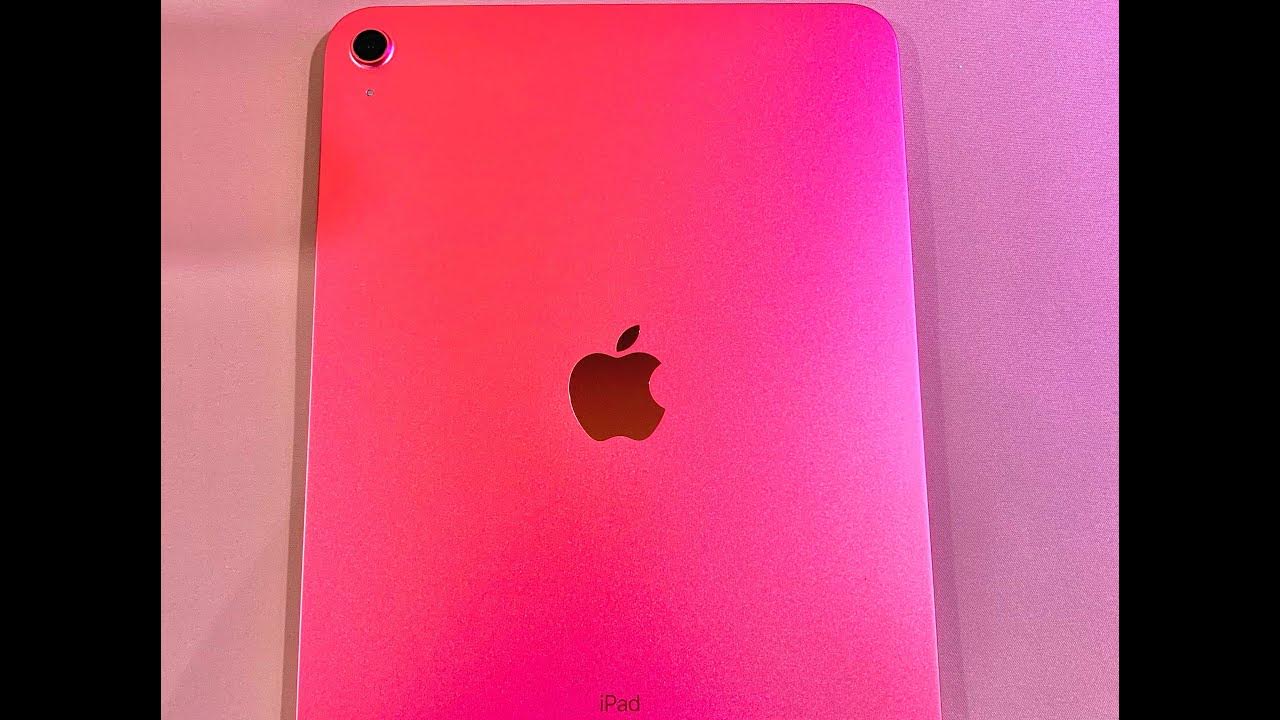 Unboxing Pink Ipad 10th Gen Youtube