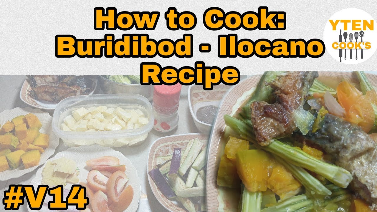 How to Cook: Buridibod - Ilocano Recipe | Cooking Vlog • Yten Cook's ...