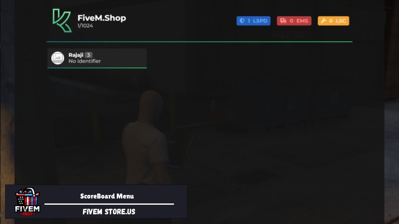 FiveM ScoreBoard Menu #fivem #script - YouTube