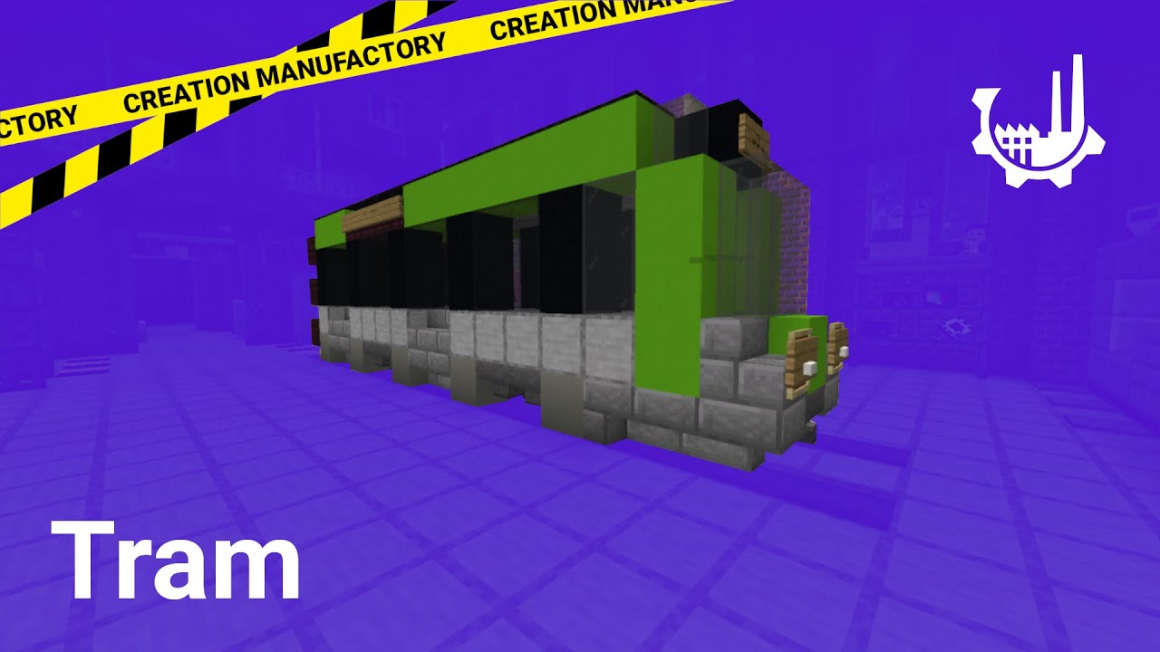 How to build a tram | Minecraft IDEAS [Tutorial] CM - YouTube