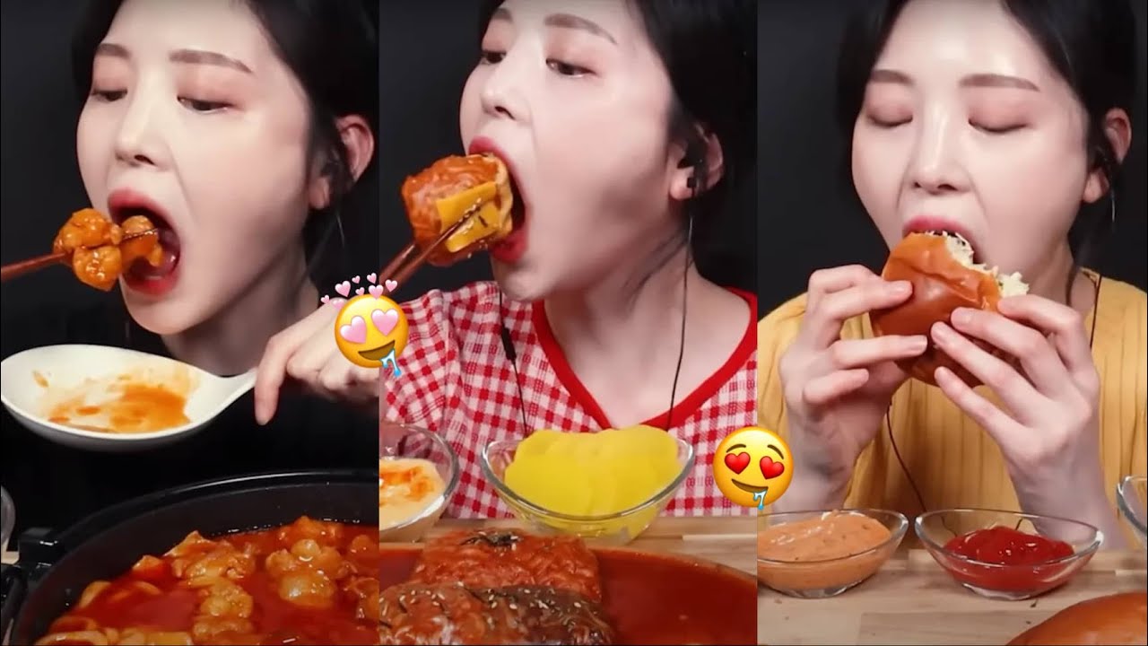 ASMR Eat with Boki MUKBANG COMPILATION (BITES ONLY) | Ichigo - YouTube