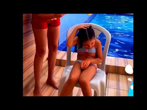 Desafio de Agua da Piscina Com Minha Mae - Water Pool Challenge #115