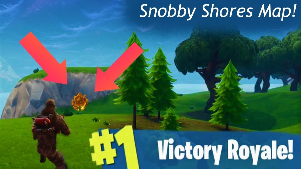 Snobby Shores Map! Fortnite Battle Royale - YouTube