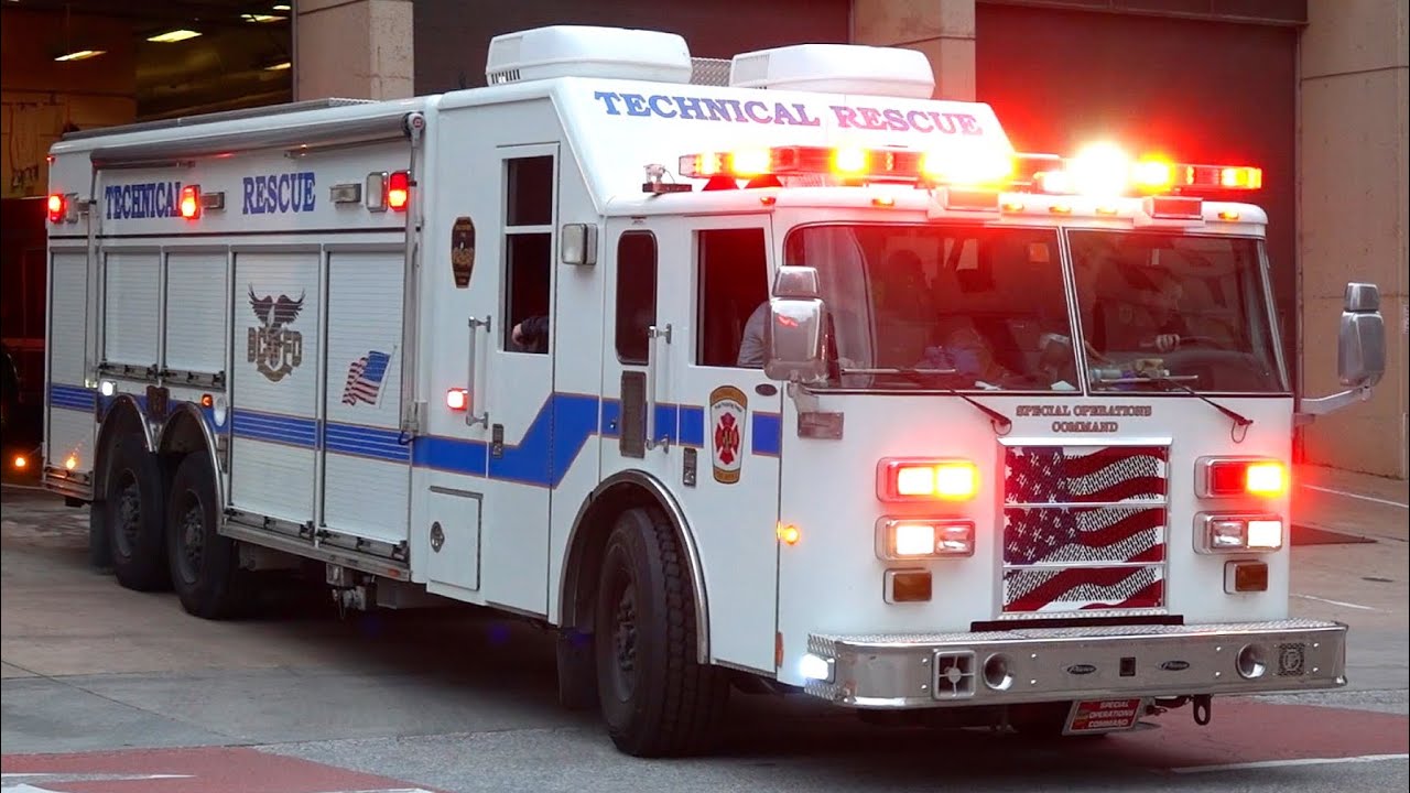 Baltimore City Fire Department Special Operations Command 1 Responding ...