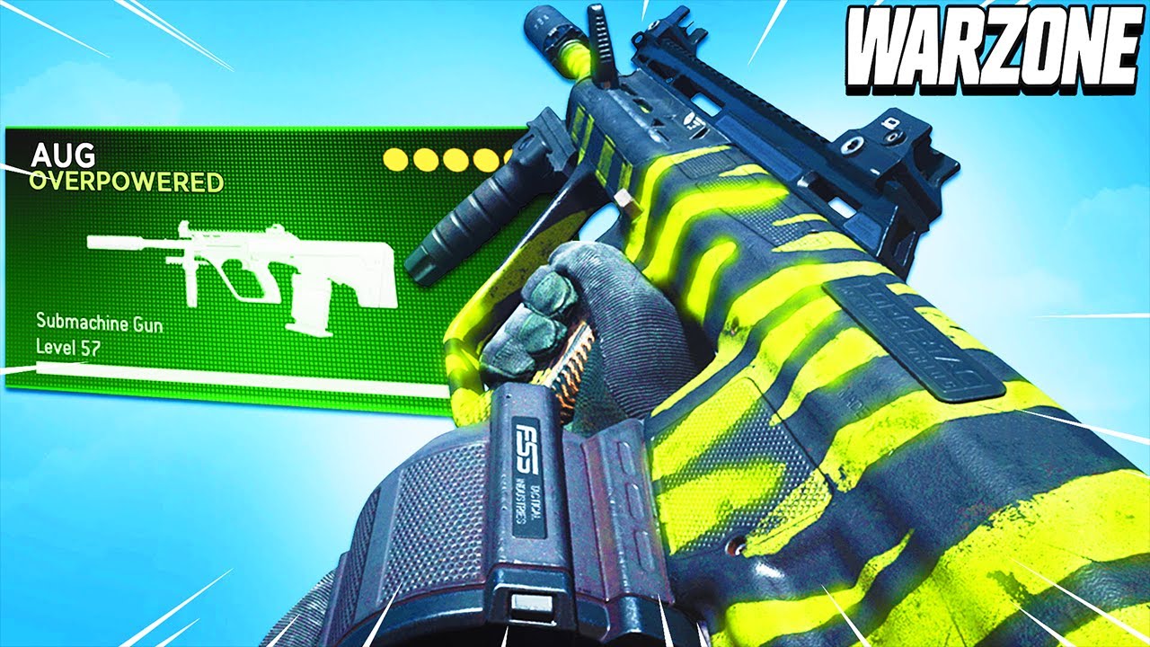 The AUG STEALTH BUFF in Warzone...? 19k Solo Win (BEST AUG Class Setup ...