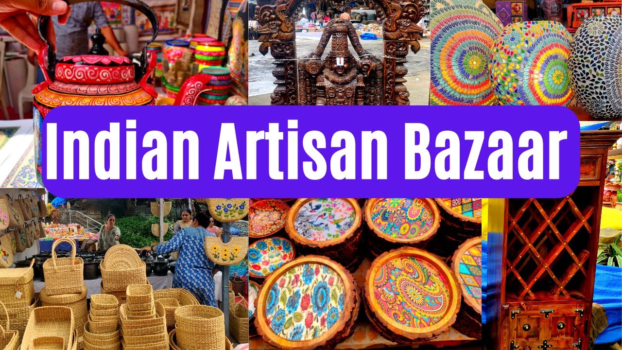 Indian Artisan Bazaar | Karnataka Chitrakala Parishath Artisans bazaar | Indian flea market ...