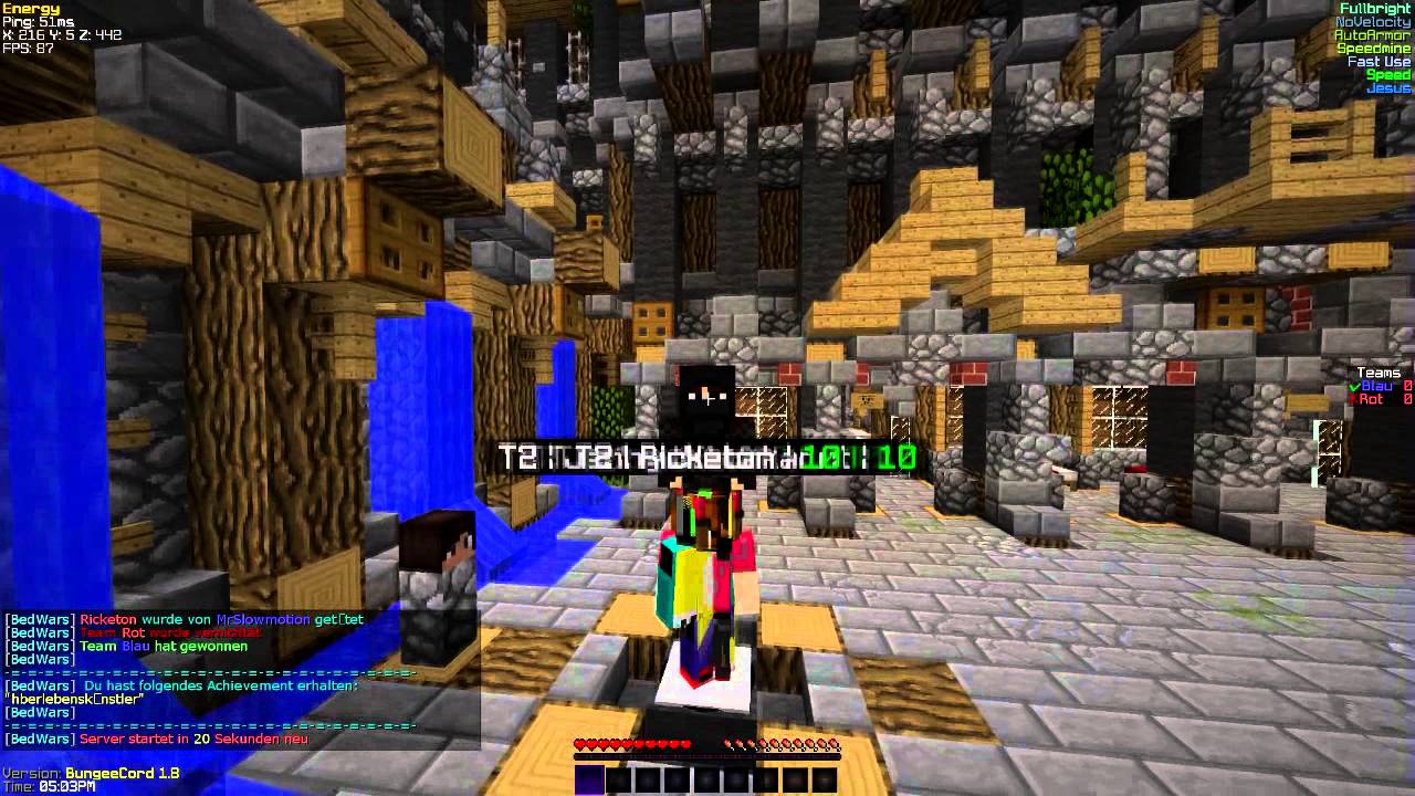 Lets Hack #3|Season 2|Bedwars|German - YouTube