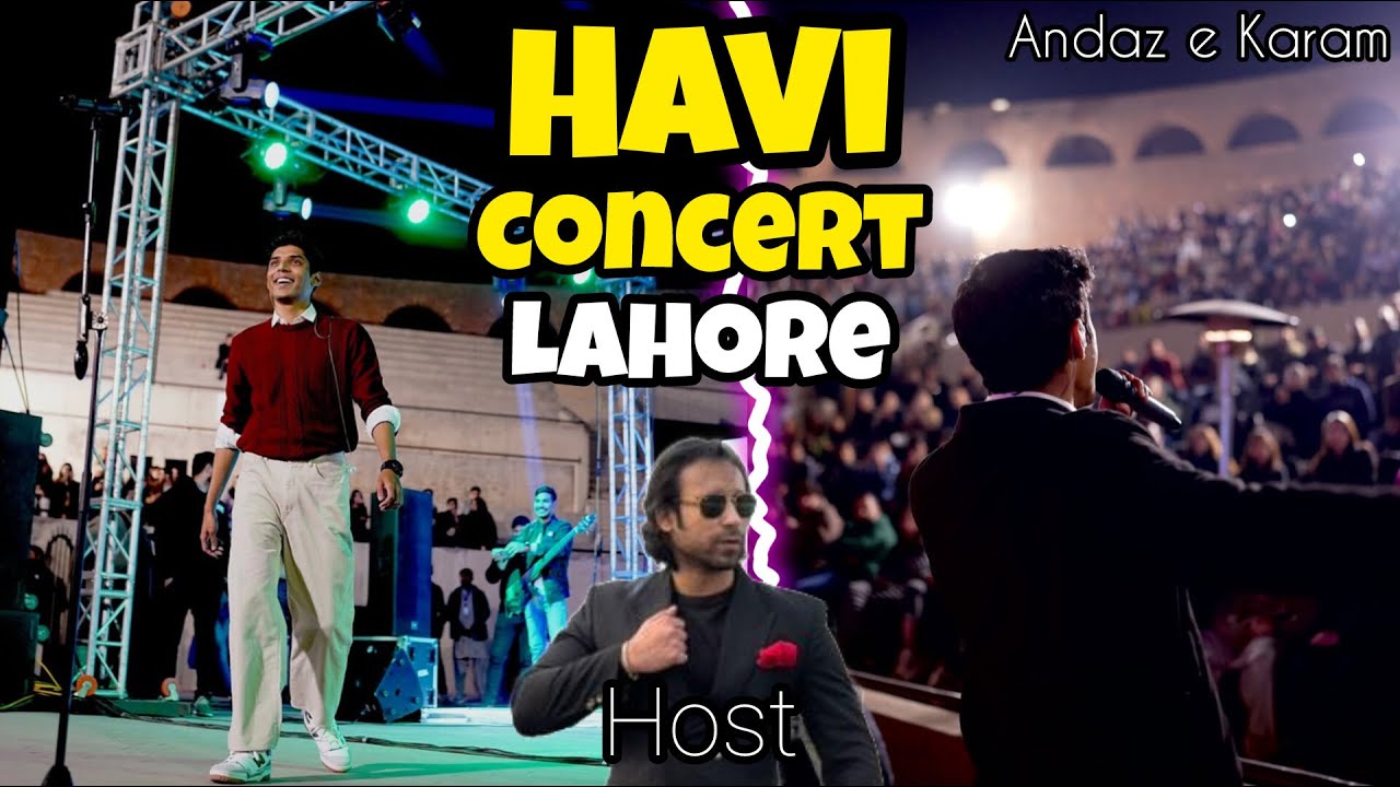 Hosting At Havi Concert | Back Stage Scenes | Ek Bht Purana Masla Hai # ...