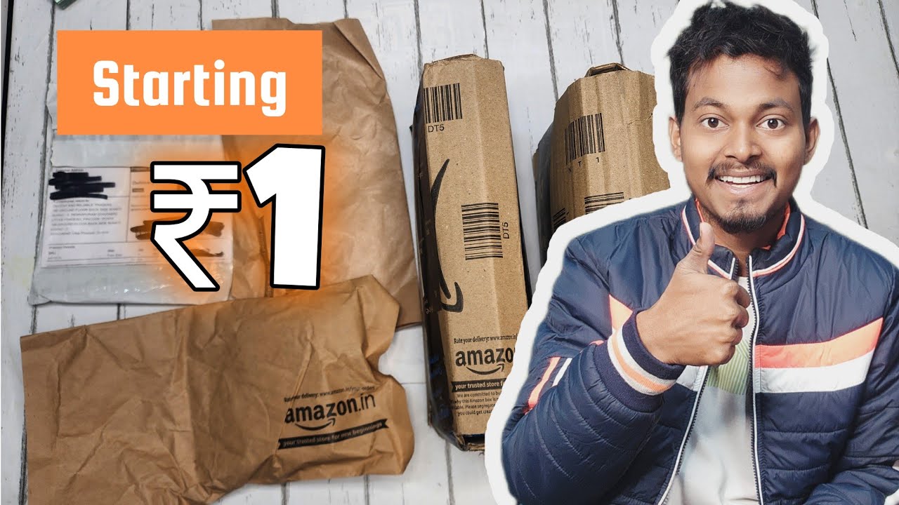 Amazon Free Sample Unboxing & More Cheap Shopping Starting ₹9 - YouTube