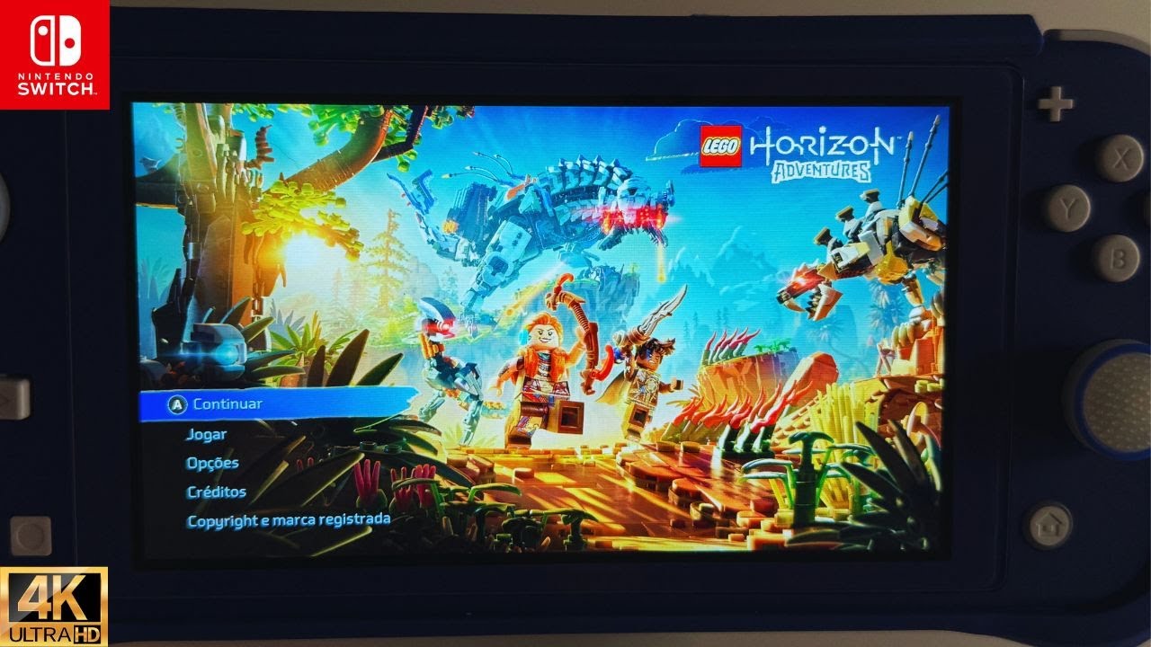 LEGO Horizon Adventures (Nintendo Switch Lite) 4K HDR 60FPS - Gameplay ...