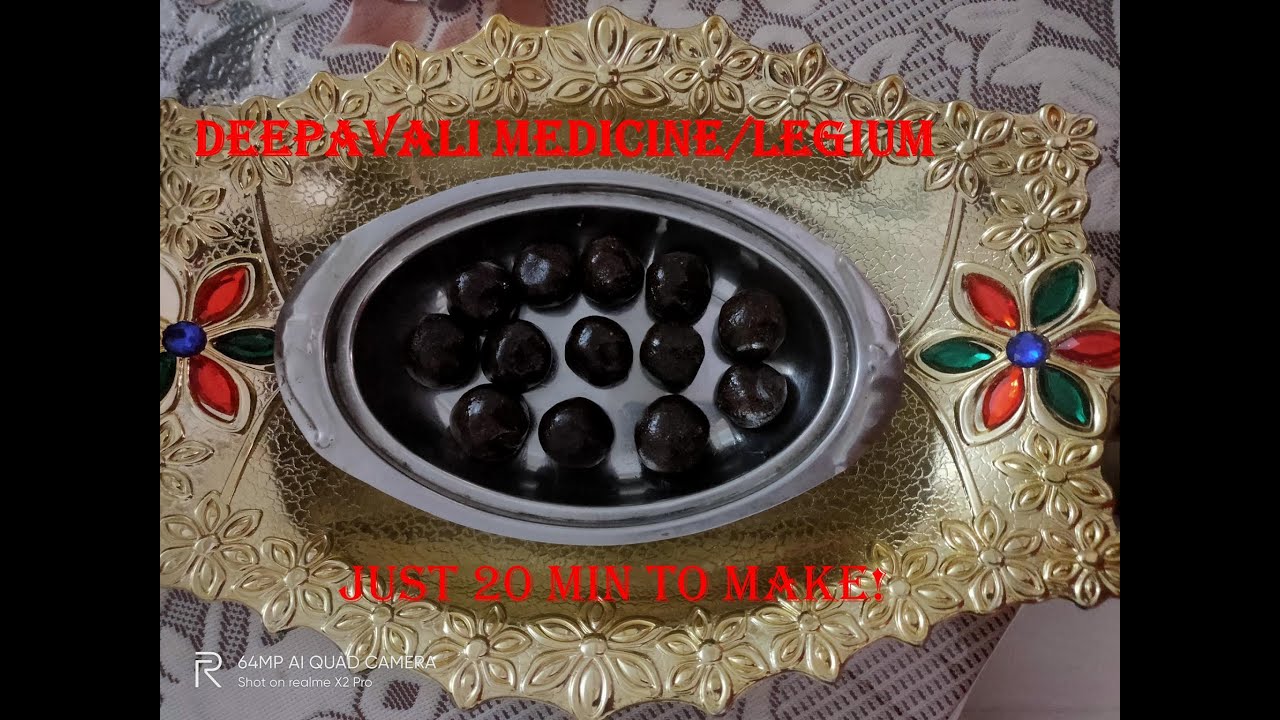 How to make Diwali Medicine/Legium instantly! - YouTube